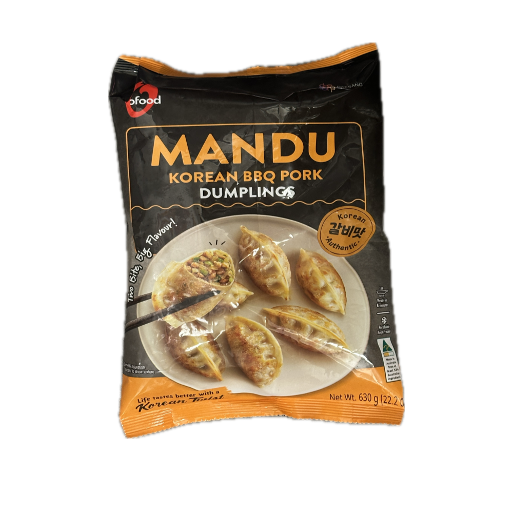 O' food - Mandu Korean BBQ Pork Dumplings 630g – Fresh Food Market ...