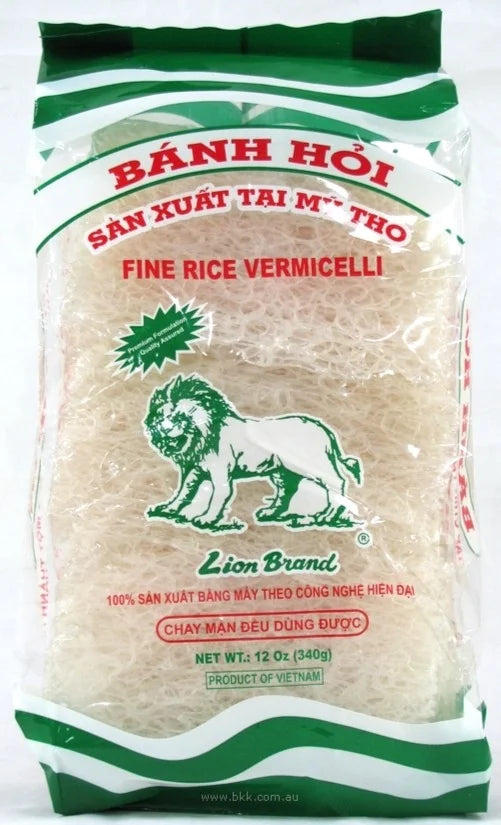 Lion - Fine Rice Vermicelli 340g – Fresh Food Market - Rooty Hill