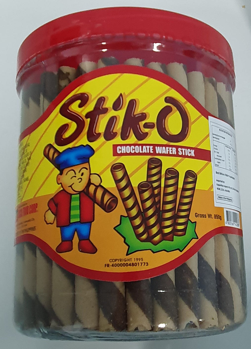 Junior - Stik-O Chocolate Wafer Sticks 850g – Fresh Food Market - Rooty ...