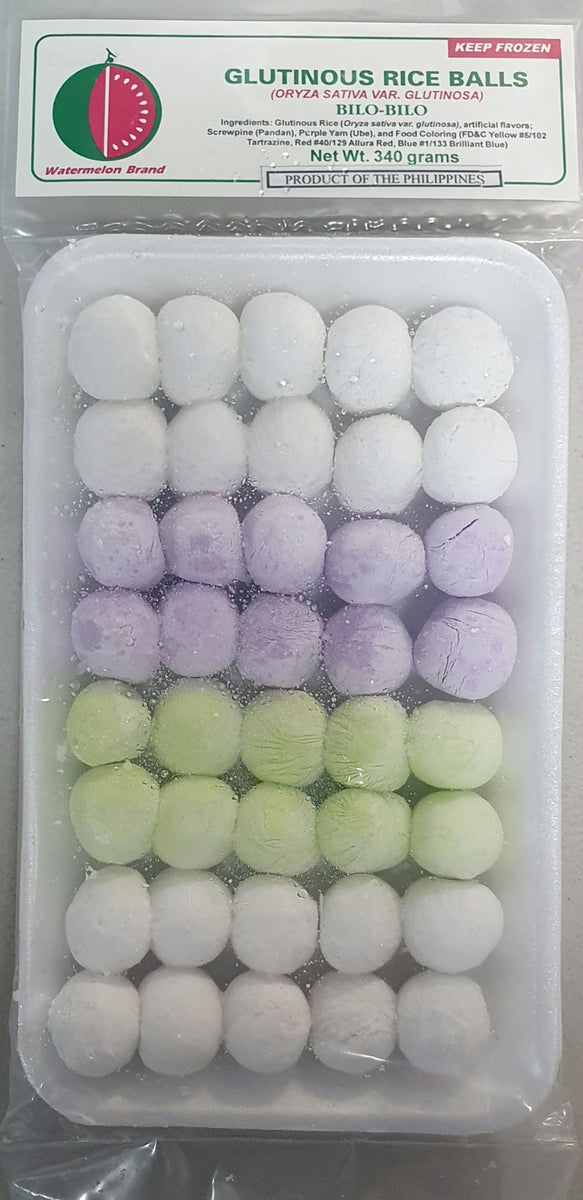 Assorted Glutinous Rice Balls (Bilo Bilo) 340g - Watermelon Brand ...