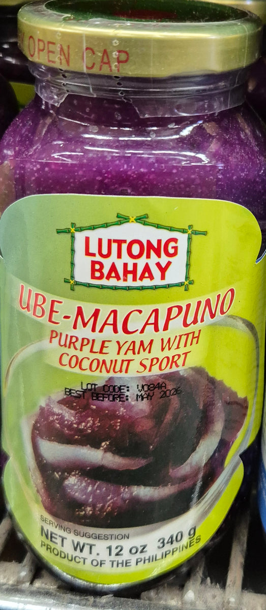 Lutong Bahay - Ube Macapuno Purple Yam with Coconut Sport 340g – Fresh ...