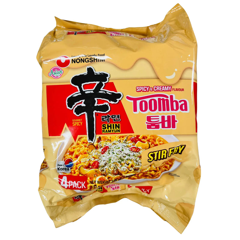 Nongshim - Shin Ramyun Spicy & Creamy Flavour Toomba Stir Fry – Fresh ...