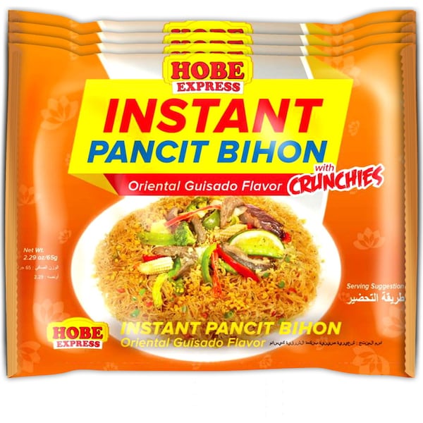 Hobe Express - Instant Pancit Bihon Oriental Guisado Flavor 4 x 65g ...