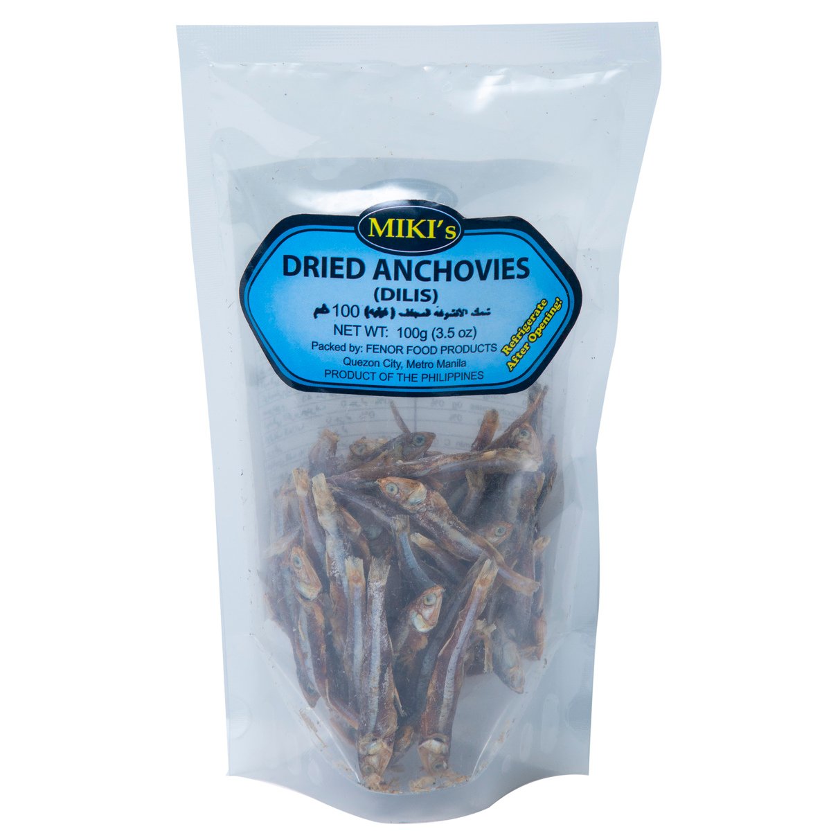 Miki's - Dried Anchovies (Dilis) 100g – Fresh Food Market - Rooty Hill