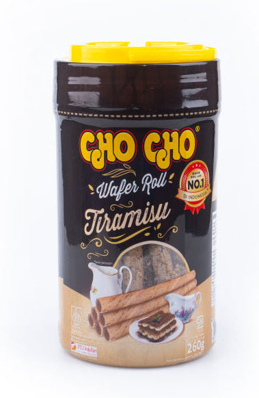 Cho Cho - Wafer Roll Tiramisu 260g – Fresh Food Market - Rooty Hill