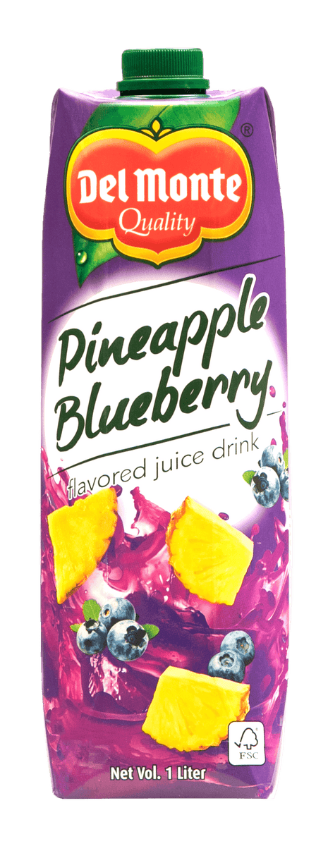 Del Monte - Pineapple Blueberry Flavored Juice Drink 1L – Fresh Food ...