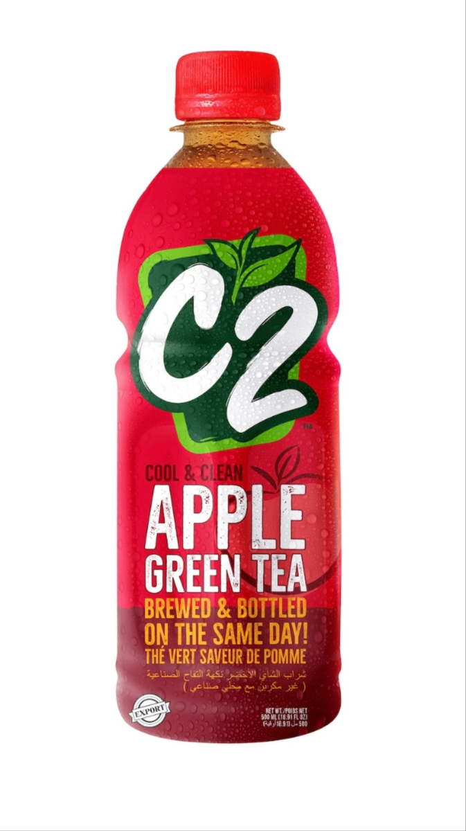 C2 - Apple Green Tea 455ml – Fresh Food Market - Rooty Hill