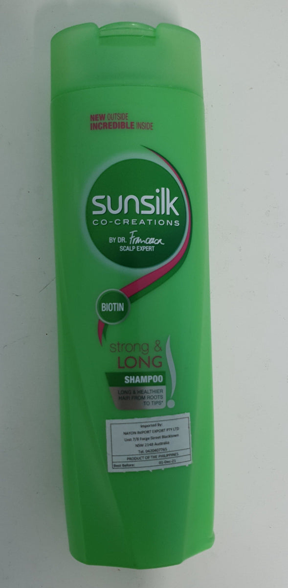 Sunsilk - Strong & Long Shampoo 180ml – Fresh Food Market - Rooty Hill