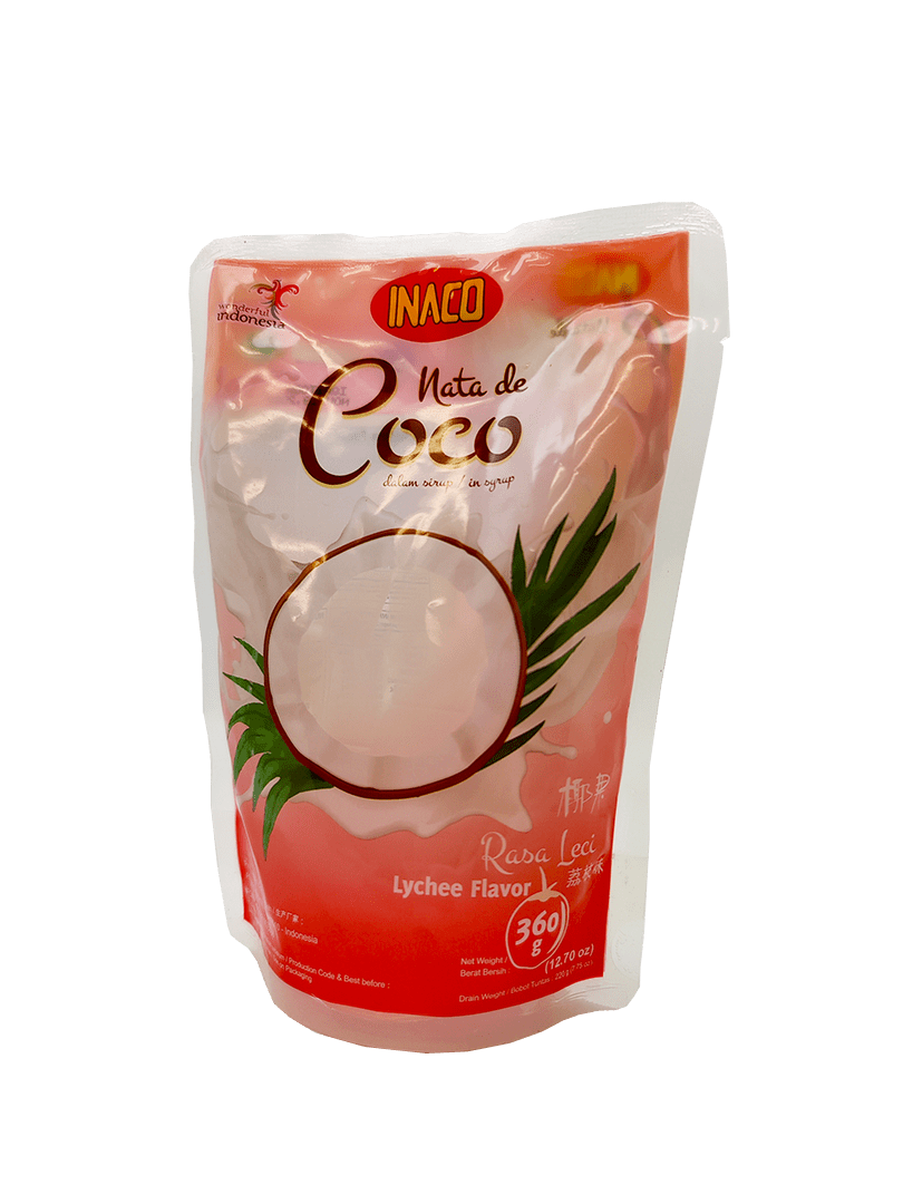 Inaco - Nata De Coco Lychee Flavor 360g – Fresh Food Market - Rooty Hill