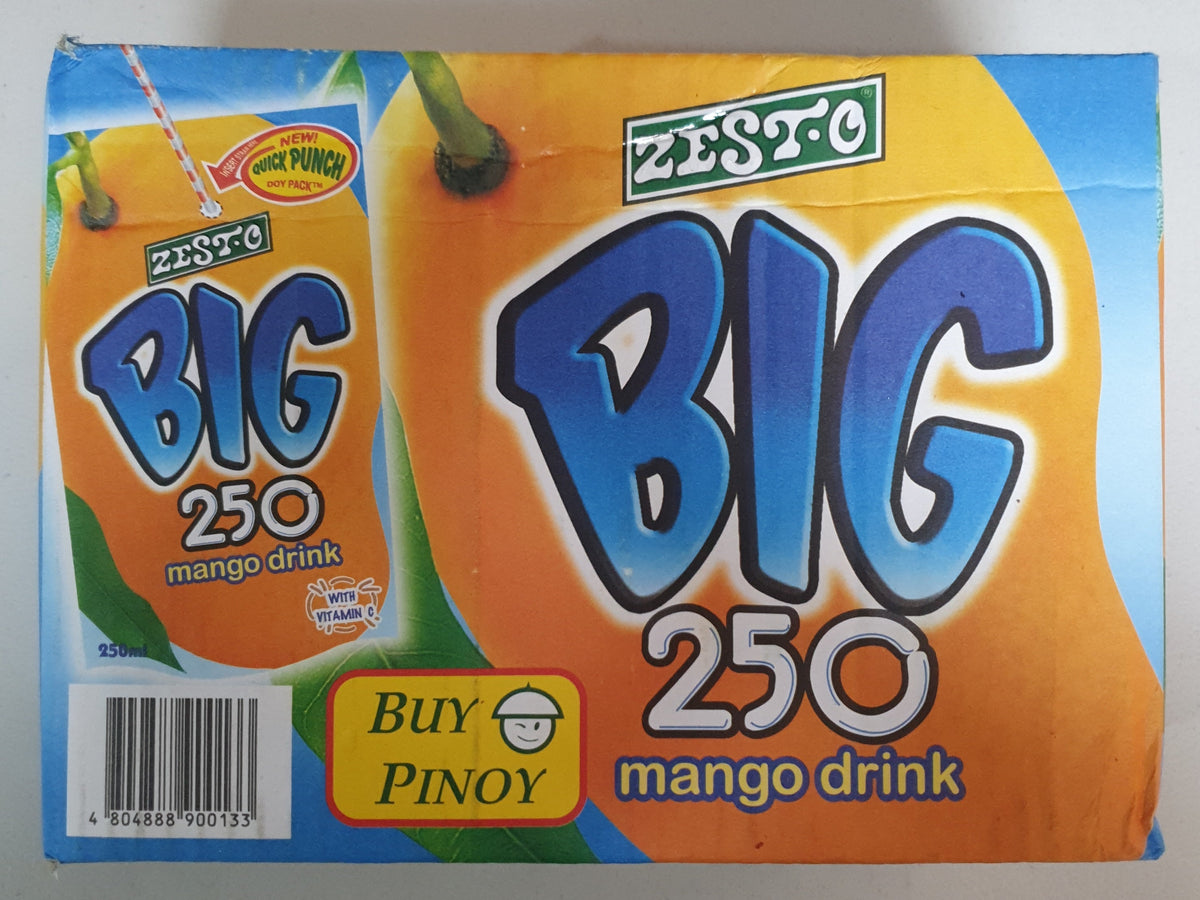 Zesto - Big 250 Mango Drink 250ml x10 – Fresh Food Market - Rooty Hill