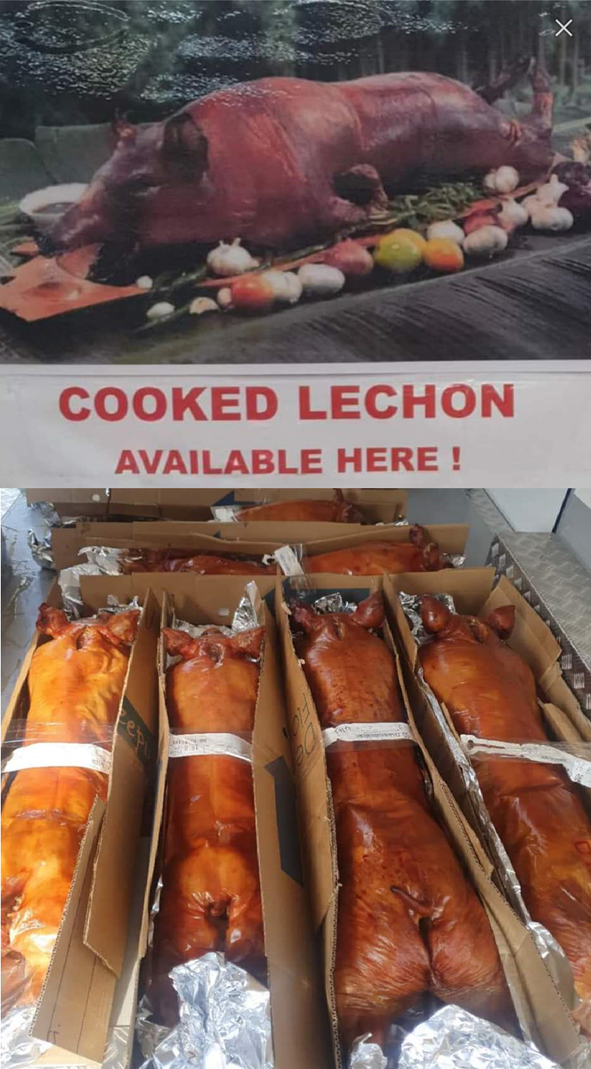 Charcoal Cooked Lechon available to order and pick up from our store ...