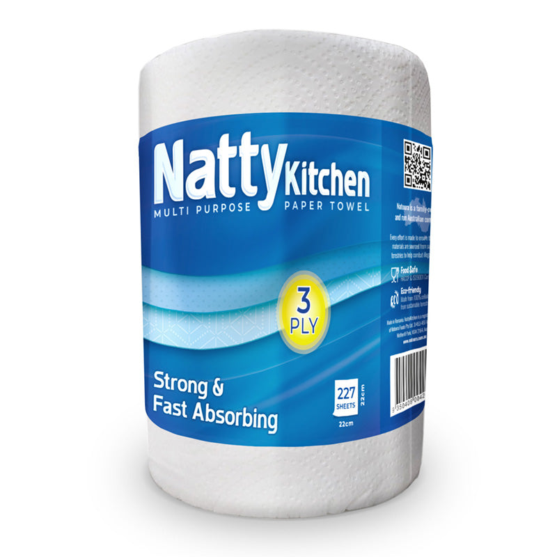 Natoora - 3 PLY Multi Purpose Paper Towel (227 Sheets) – Fresh Food ...