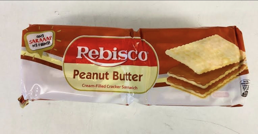 Rebisco - Peanut Butter. Cream Filled Cracker Sandwich 10 x 32g packs ...