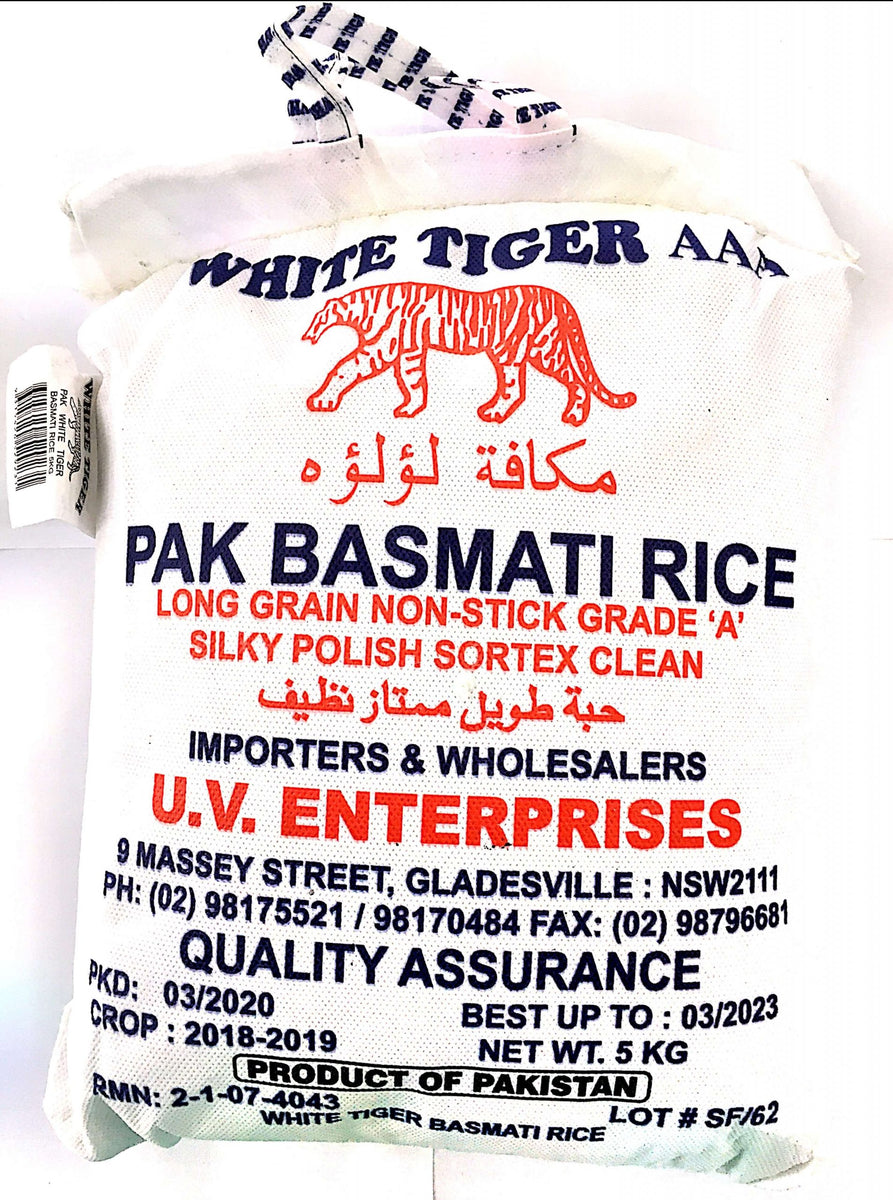 White Tiger - Basmati Rice – Fresh Food Market - Rooty Hill
