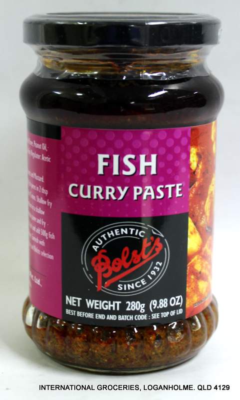 Bolsts - Fish Curry Paste - 280g – Fresh Food Market - Rooty Hill