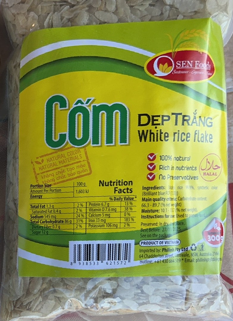 Sen Foods - White Rice Flake 300g – Fresh Food Market - Rooty Hill