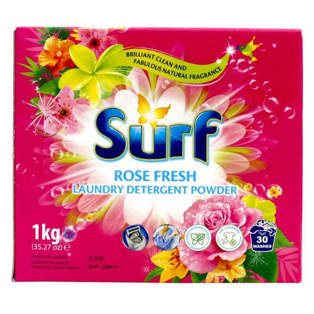 Surf - Rose Fresh Laundry Detergent Powder 1kg – Fresh Food Market ...