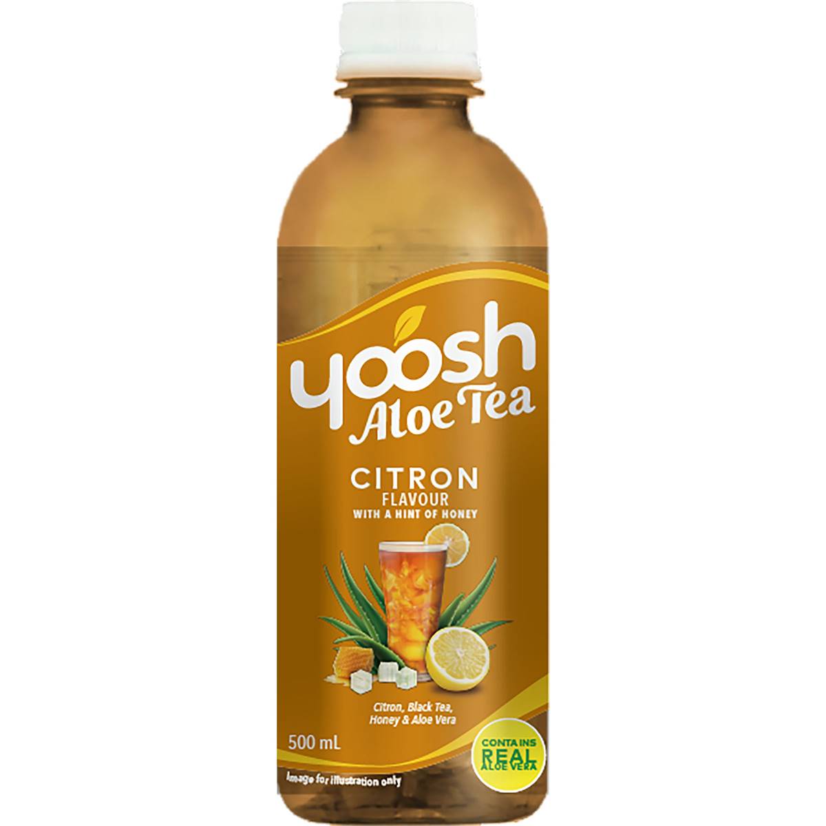 Yoosh - Aloe Tea Citron Flavour with a hint of honey 500ml – Fresh Food ...