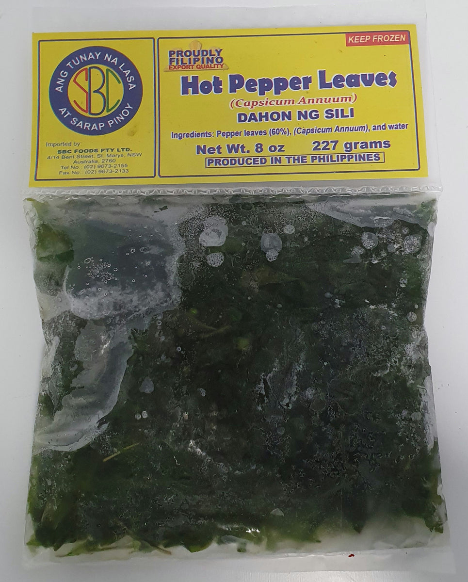 SBC Hot Pepper Leaves 227g – Fresh Food Market - Rooty Hill