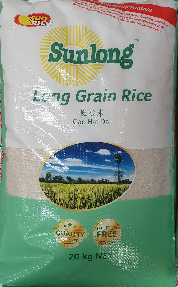 Sunlong Rice 20kg – Fresh Food Market - Rooty Hill