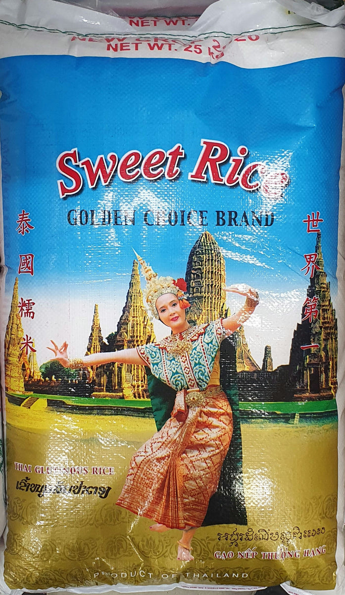 Golden Choice Sweet Rice Thai Glutinous Rice New Crop 25kg – Fresh Food ...