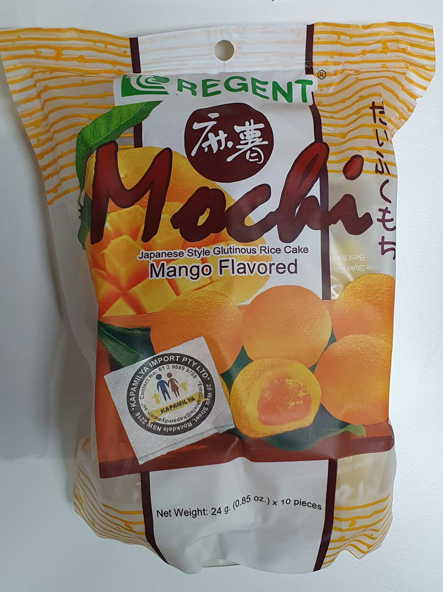 Regent Mochi Mango Flavoured 24g x 10 – Fresh Food Market - Rooty Hill
