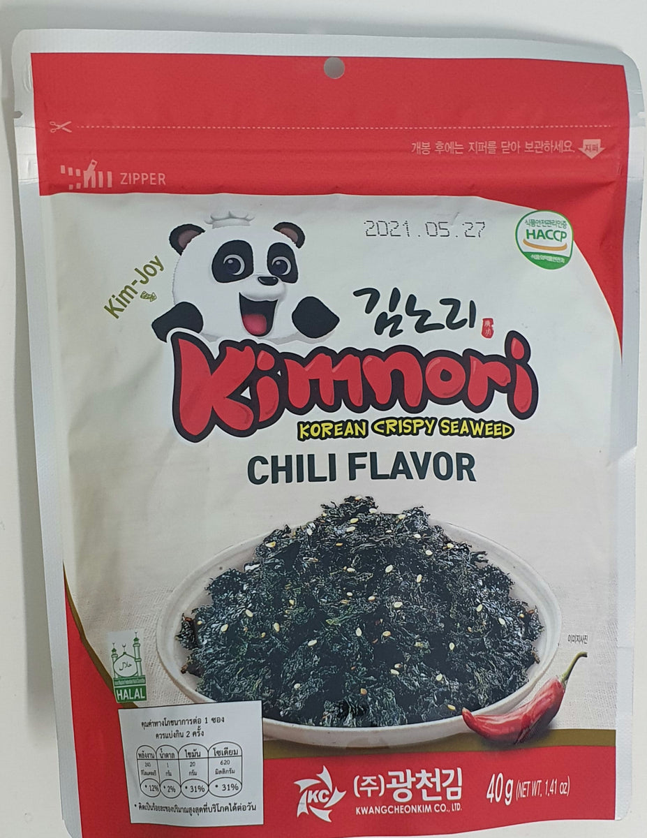 Kimnori Korean Crispy Seaweed Chilli Flavor 40g – Fresh Food Market ...