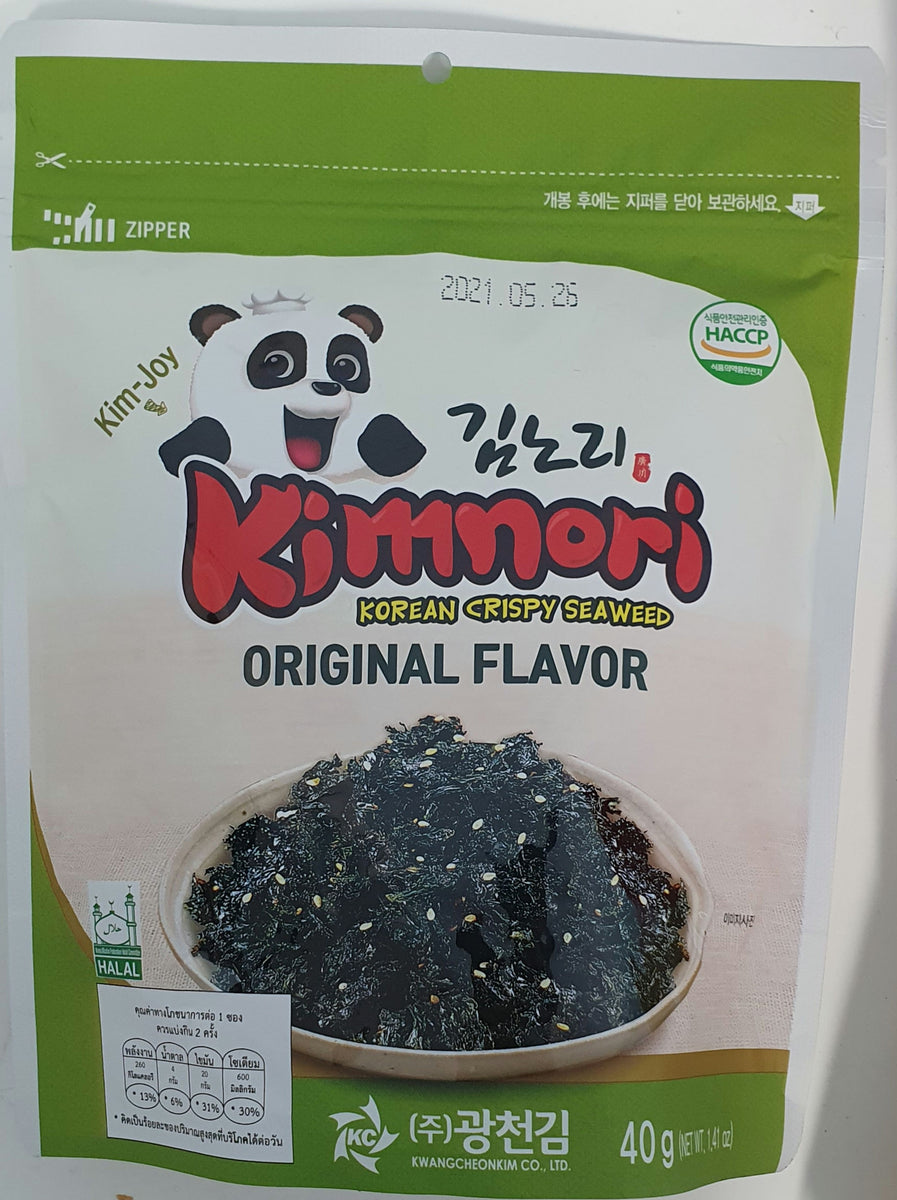 Kimnori Korean Crispy Seaweed Original Flavor 40g – Fresh Food Market ...