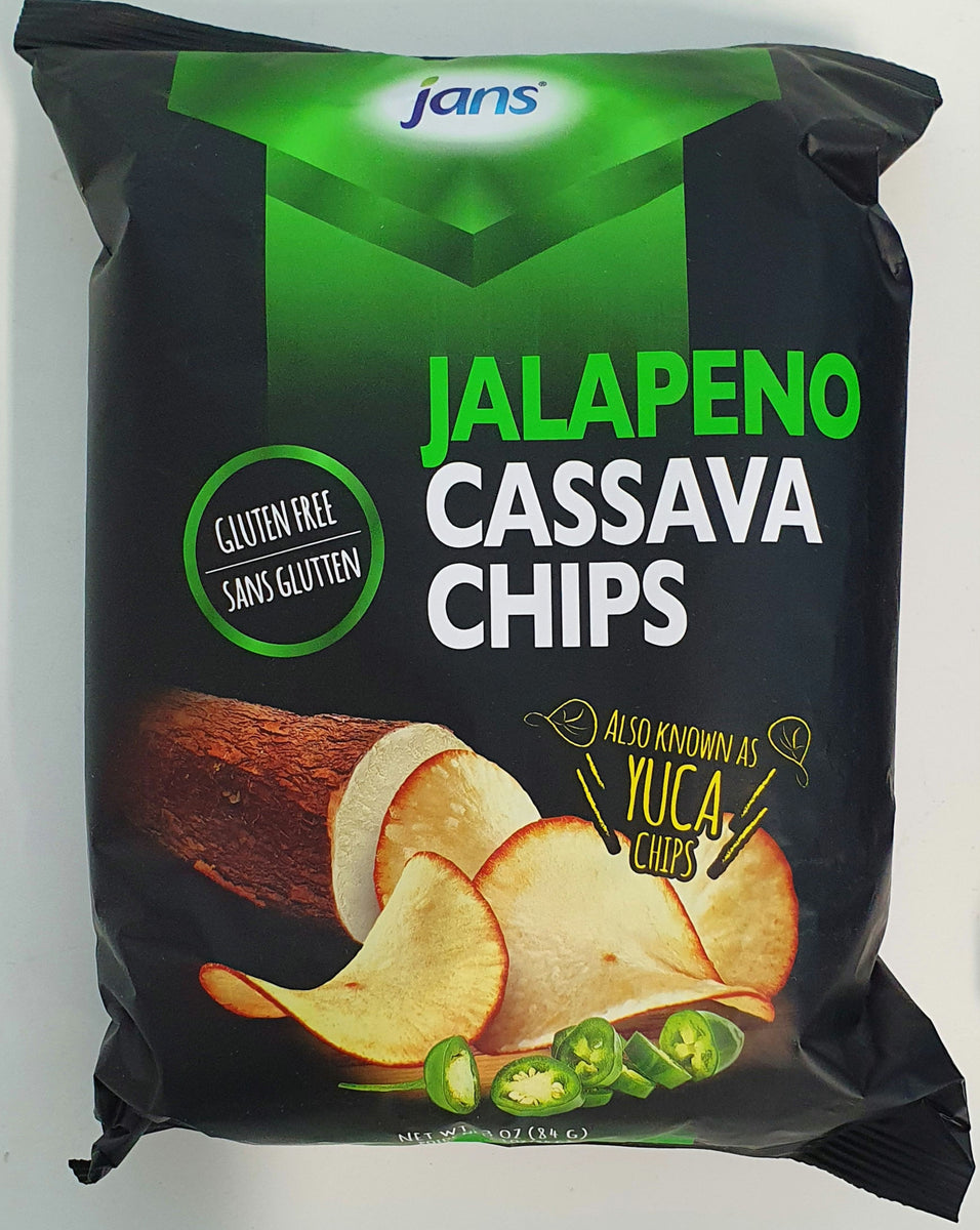 Jans Jalapeno Cassava Chips 84g – Fresh Food Market - Rooty Hill