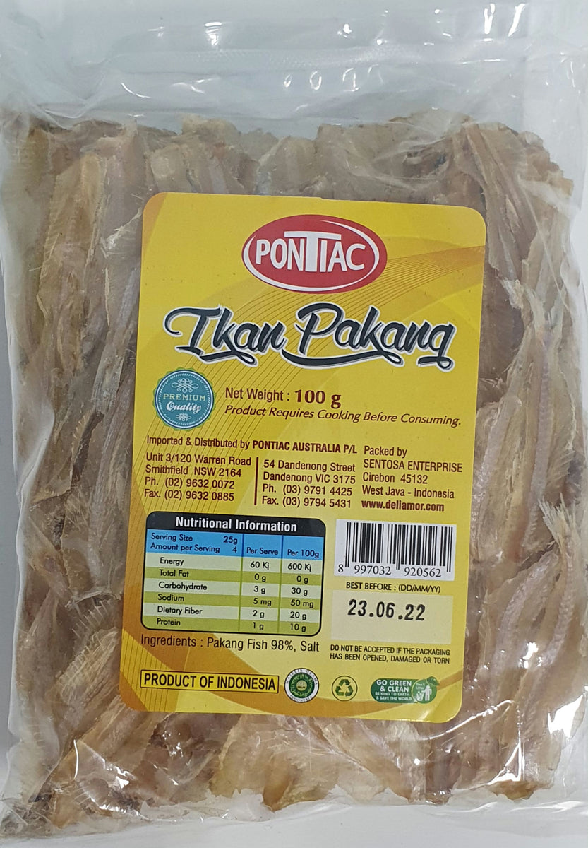 Pontiac Ikan Pakang Fish 100g – Fresh Food Market - Rooty Hill