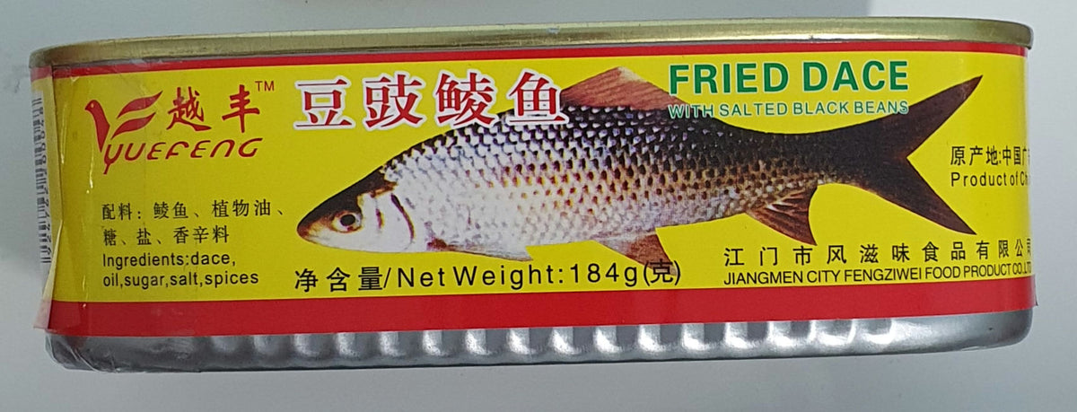 YueFeng Fried Dace Fish with Salted Black Beans 184g – Fresh Food ...