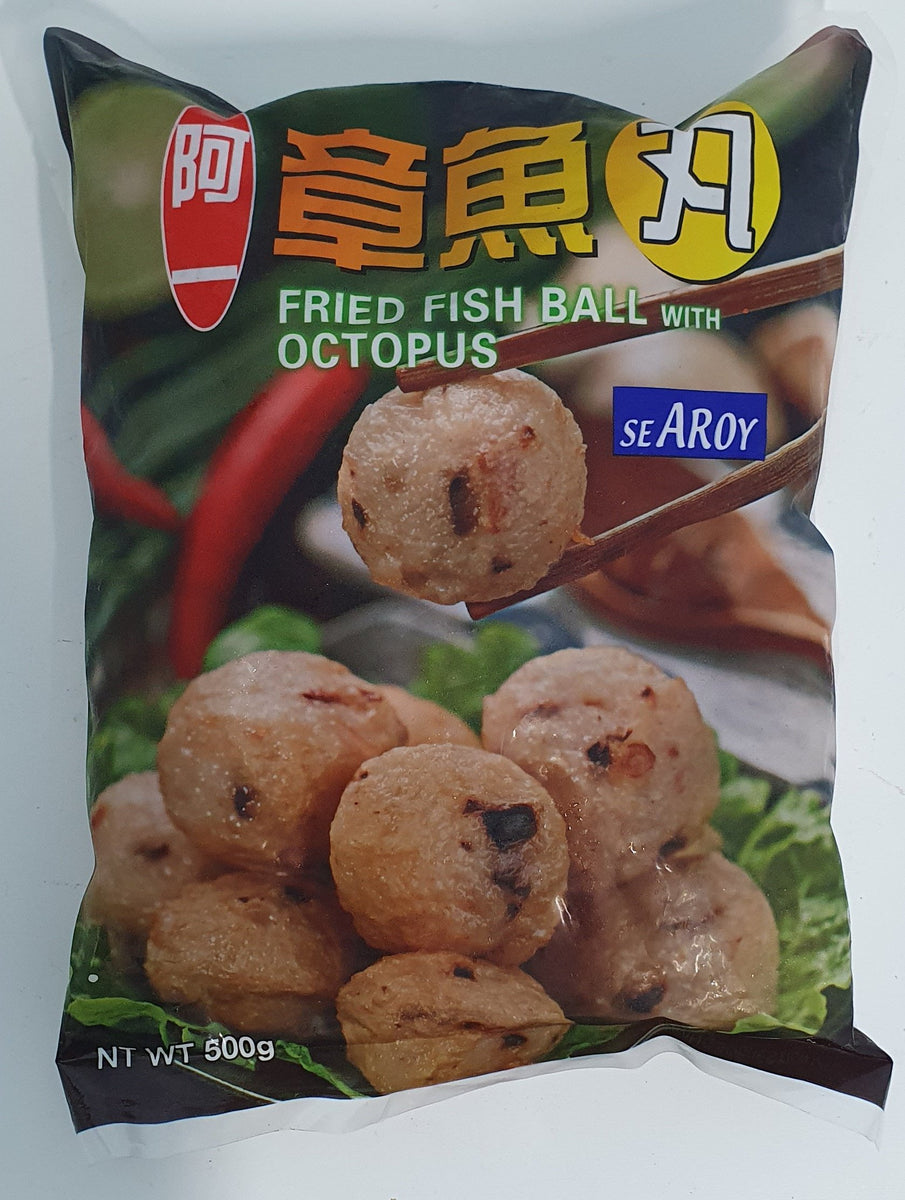 SeARoy Fried Fish Ball With Octopus 500g - fishball – Fresh Food Market ...