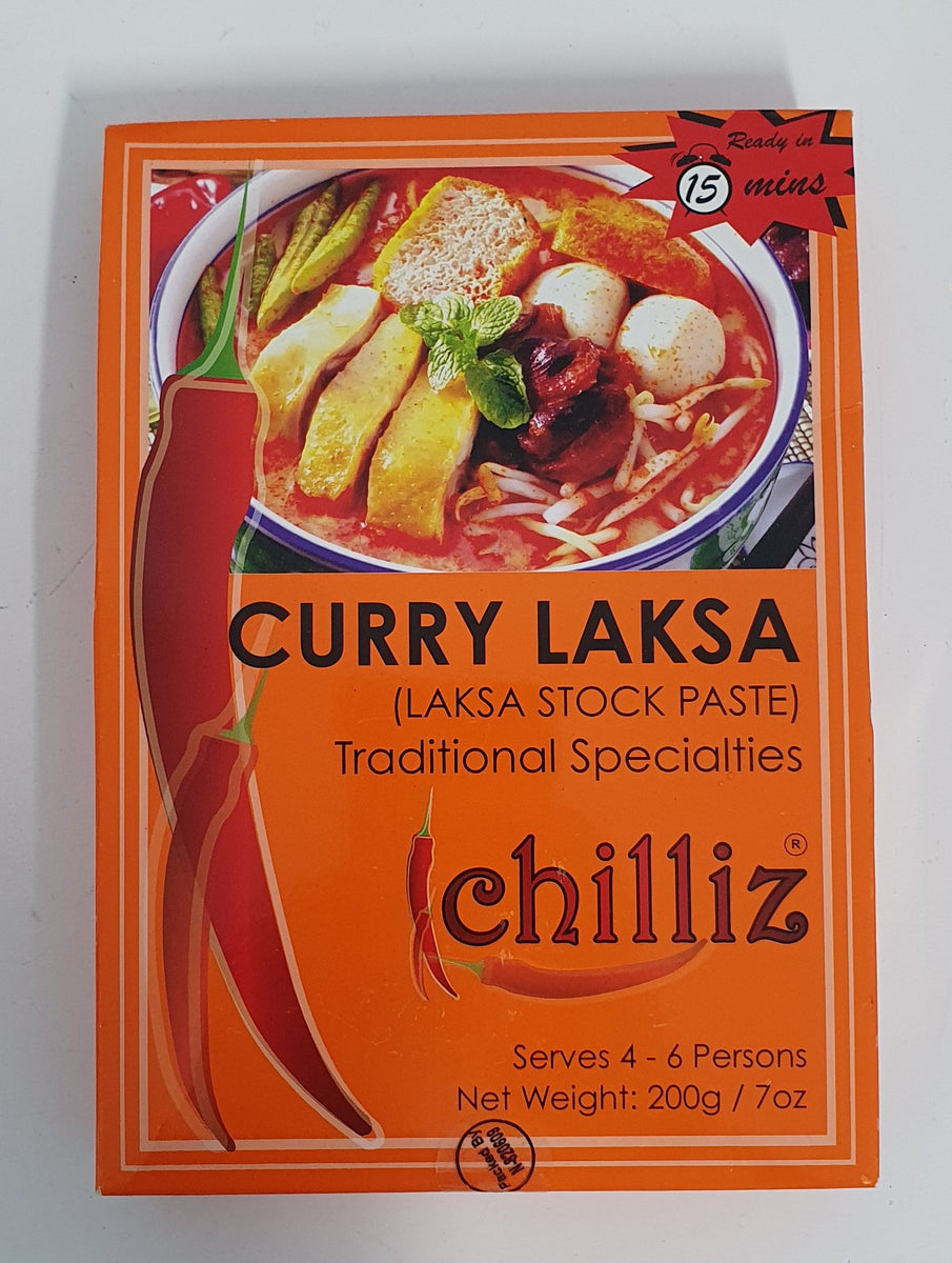 Chilliz - Curry Laksa 200g – Fresh Food Market - Rooty Hill
