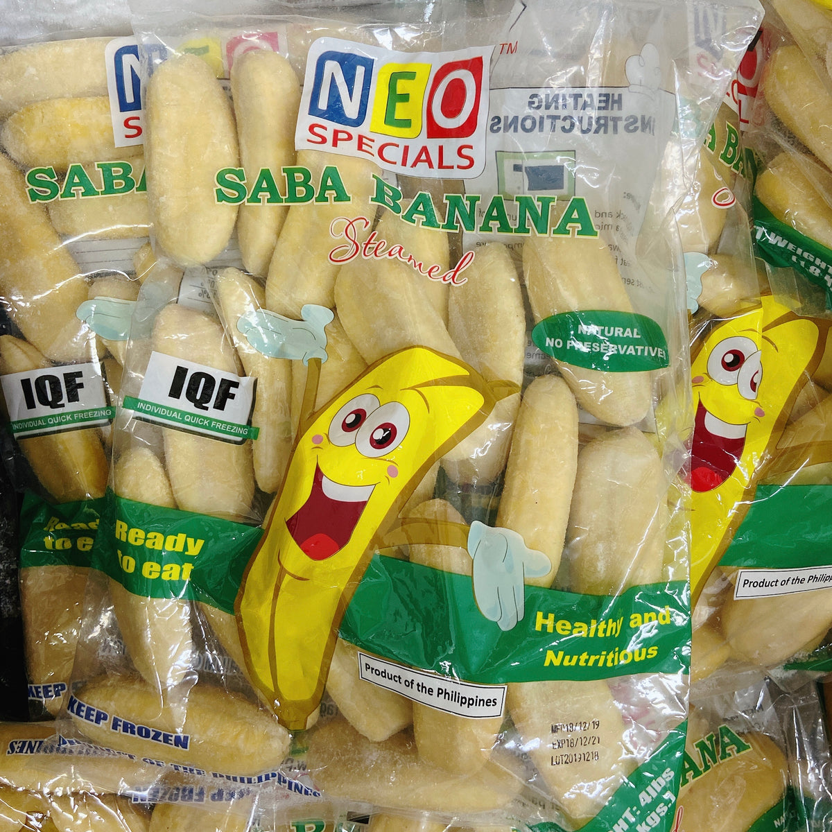 NEO Saba Banana 1.8kg – Fresh Food Market - Rooty Hill