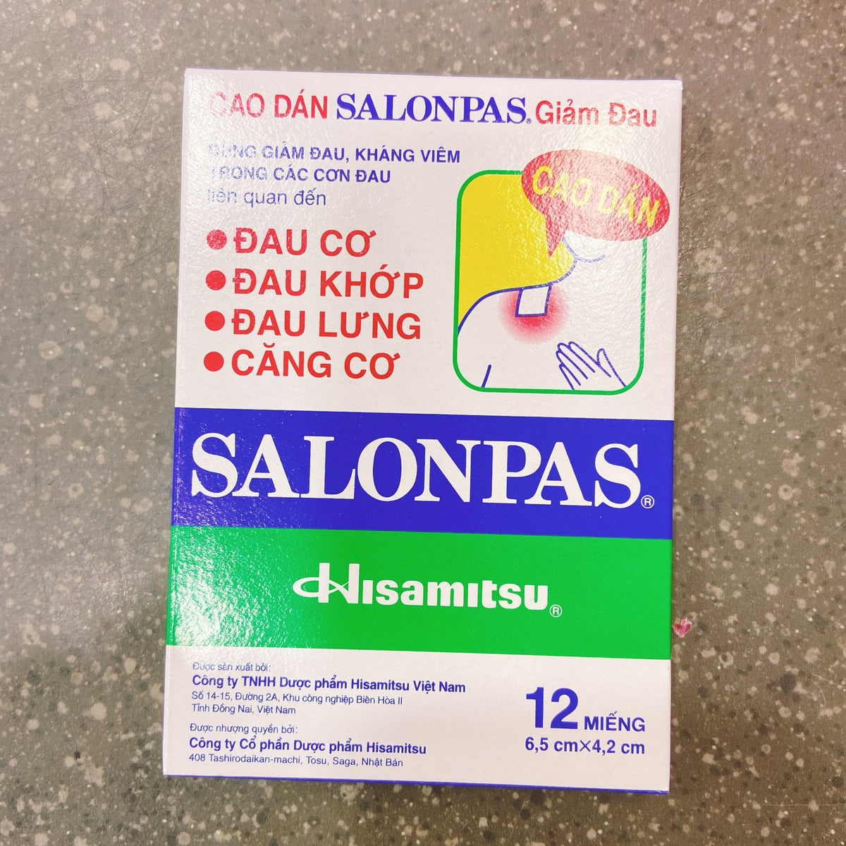 Salonpas 12pcs pack – Fresh Food Market - Rooty Hill
