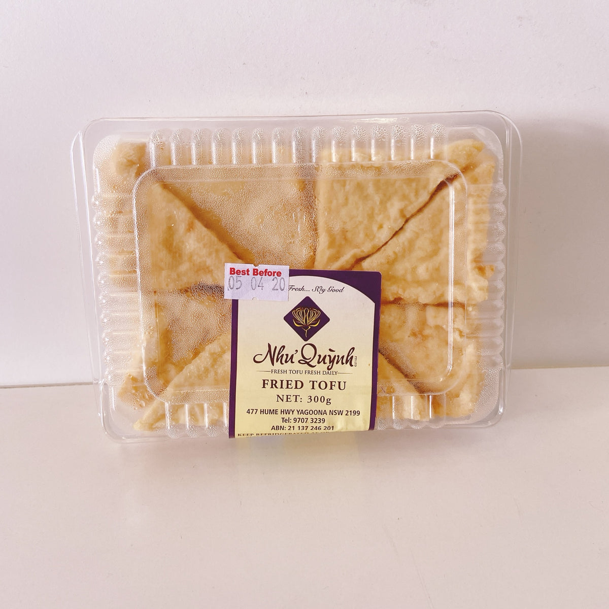 NQ Fried Tofu (Triangle) 300g – Fresh Food Market - Rooty Hill
