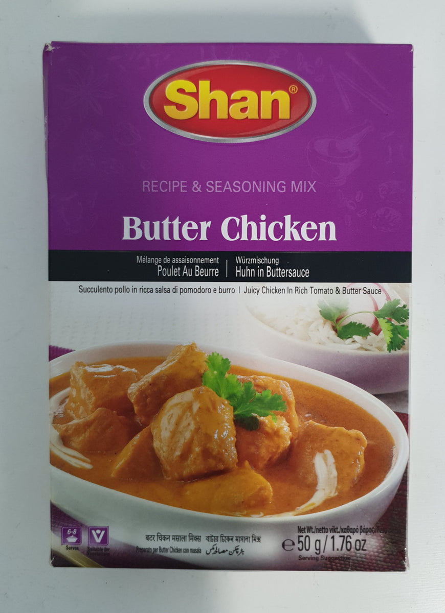 Shan - Butter Chicken Recipe & Seasoning Mix 50g – Fresh Food Market ...