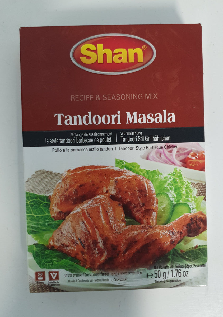 Shan - Tandoori Masala Recipe & Seasoning Mix 50g – Fresh Food Market ...