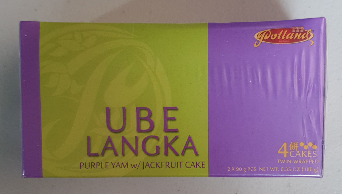 Polland - Ube Langka (Purple Yam with Jackfruit Cake) 4 Cakes 180g ...