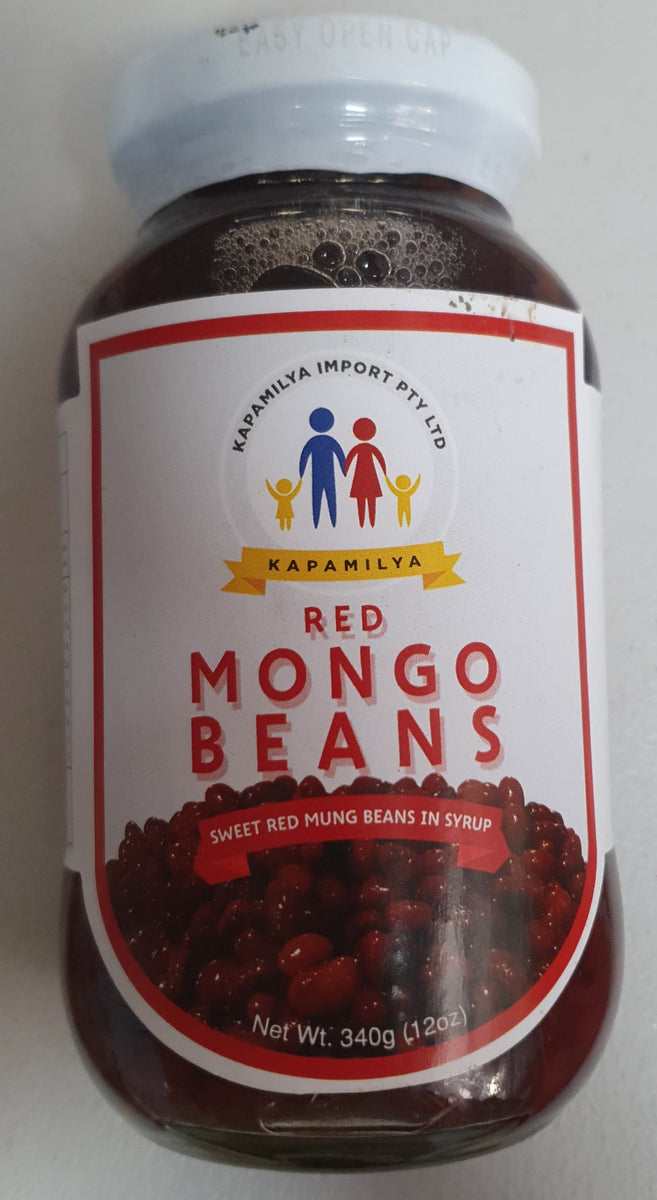 Kapamilya - Red Mongo Beans (Sweet Red Mung beans in syrup) – Fresh ...