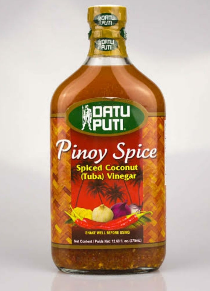 Datu Puti Pinoy Spice Spiced (Tuba) Coconut Vinegar 375ml – Fresh Food ...