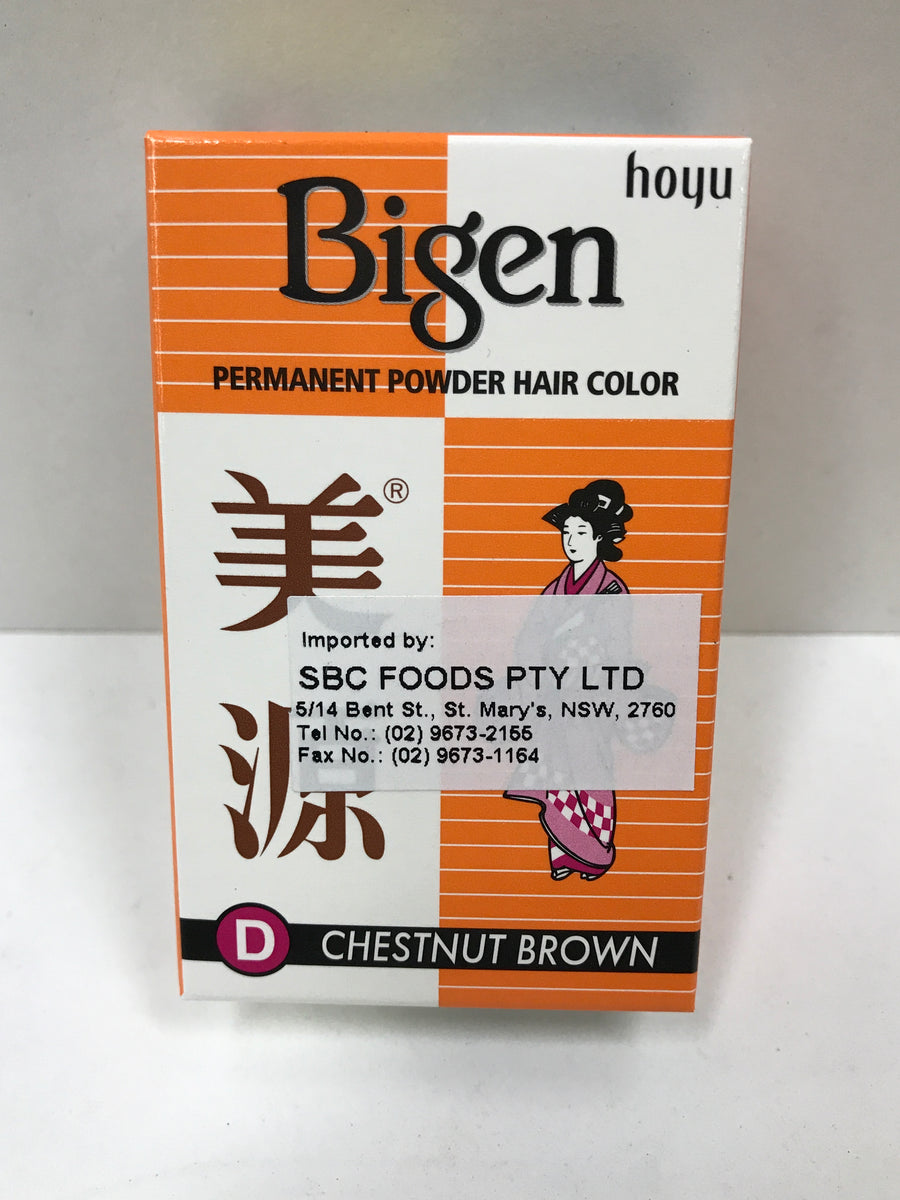 Bigen Chestnut Brown Hair Dye 6g – Fresh Food Market - Rooty Hill