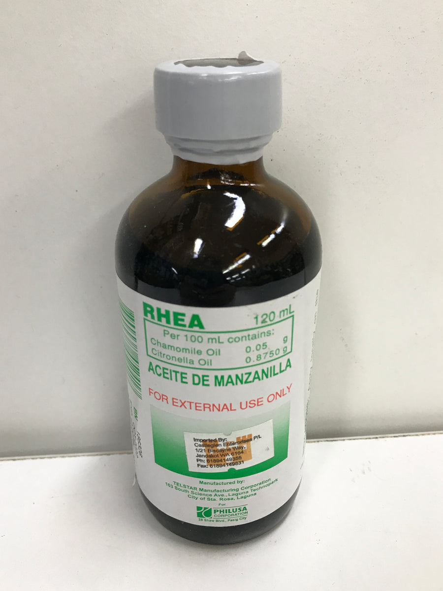 Rhea Aciete Manzanilla 120ml – Fresh Food Market - Rooty Hill