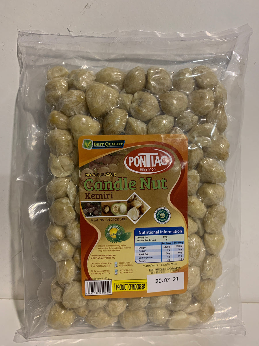 Pontiac Candle Nut 250g - Kemiri – Fresh Food Market - Rooty Hill