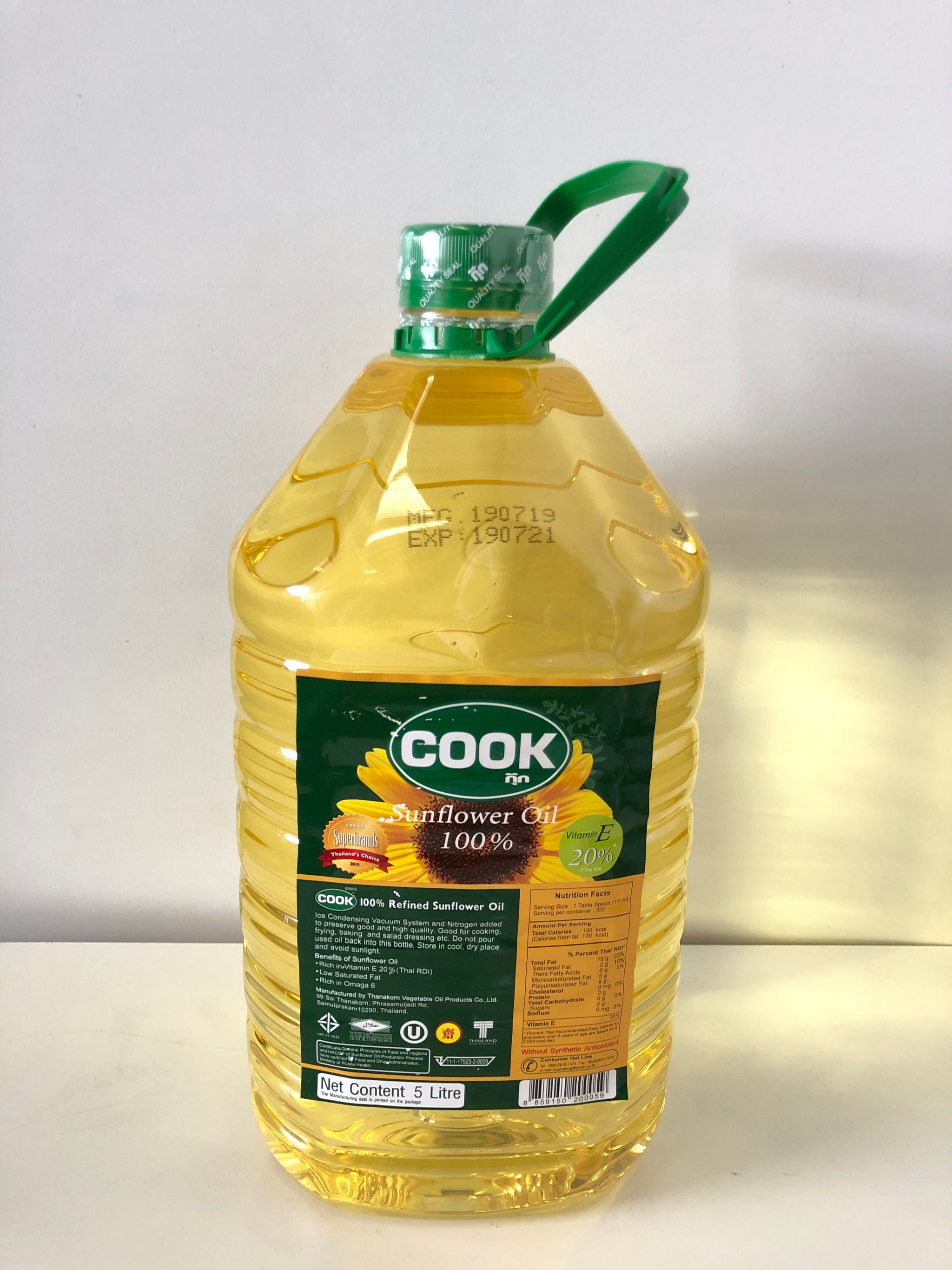 Cook Sunflower Oil 5L – Fresh Food Market - Rooty Hill