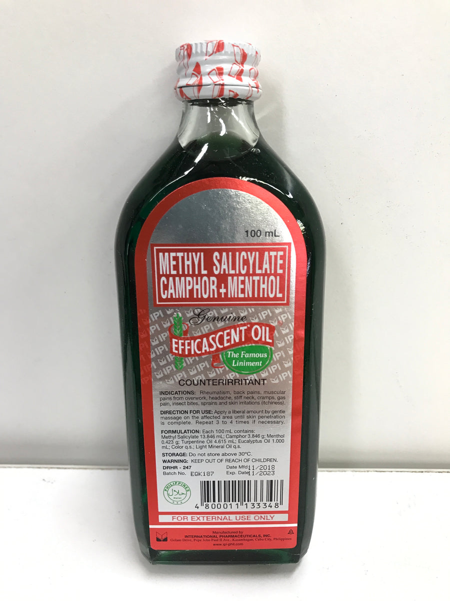 Efficascent Oil 100ml – Fresh Food Market - Rooty Hill
