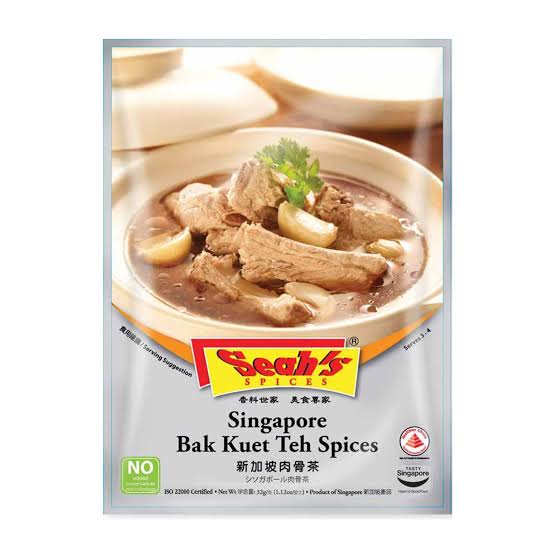 Seah's Singapore Bah Kuet Teh Spices 32g – Fresh Food Market - Rooty Hill