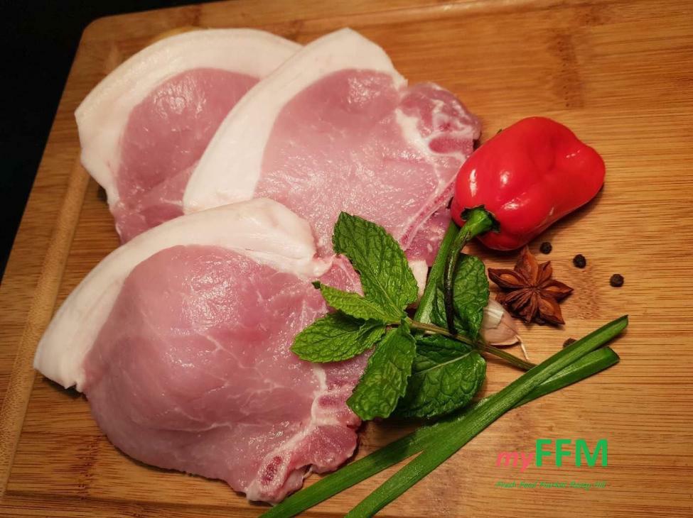 Pork Chop (Skin On) 1kg – Fresh Food Market - Rooty Hill